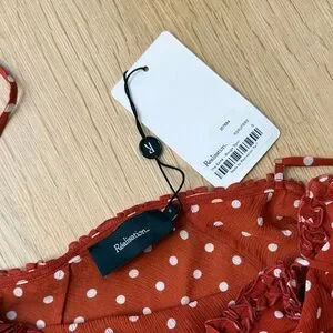Realisation Par | Dresses | Realization Par Red Polka Dot Maxi Dress ...